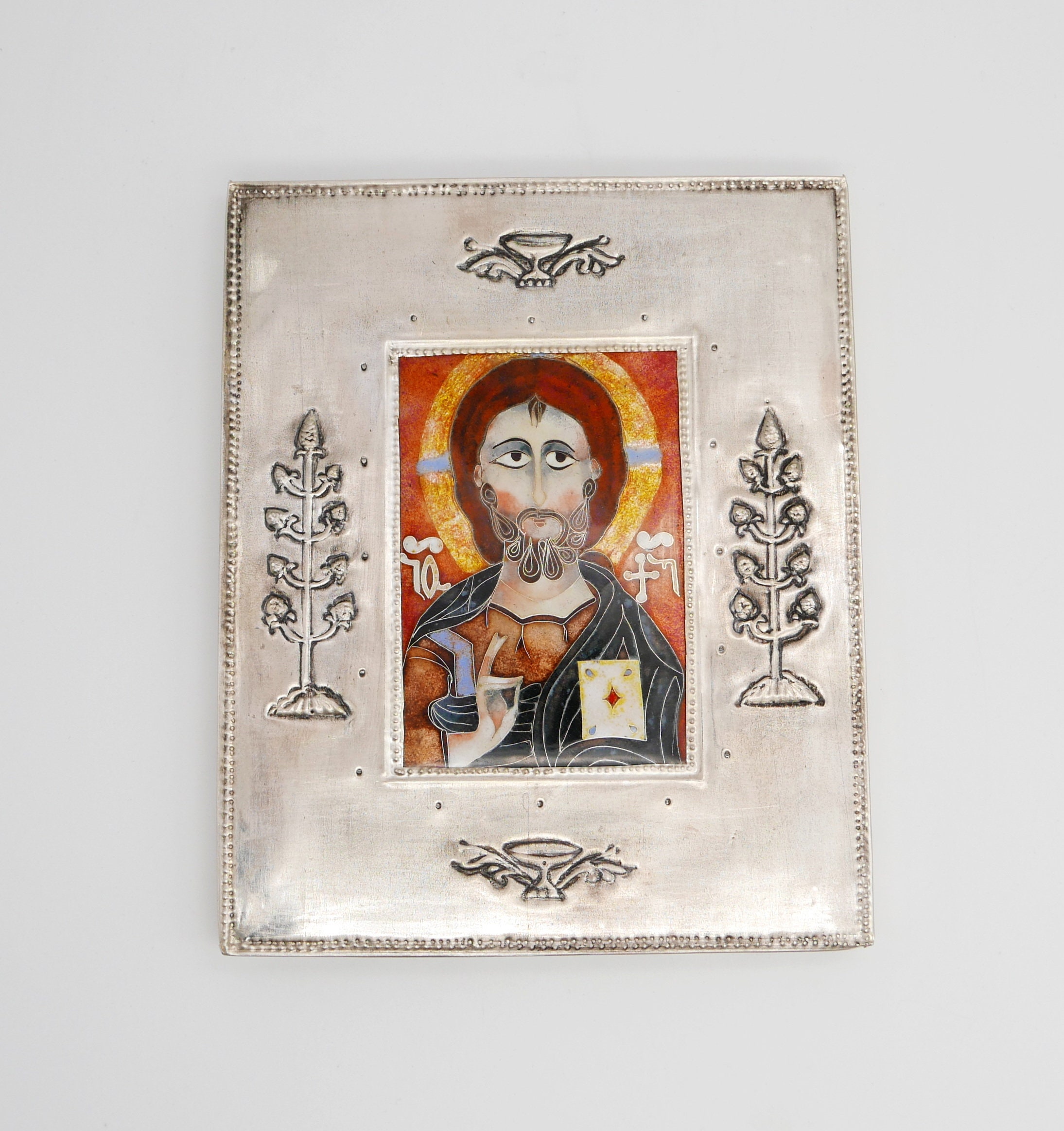 Orthodox Icon. Jesus Christ Icon. Icon Made Without Hands. Cloisonné ...