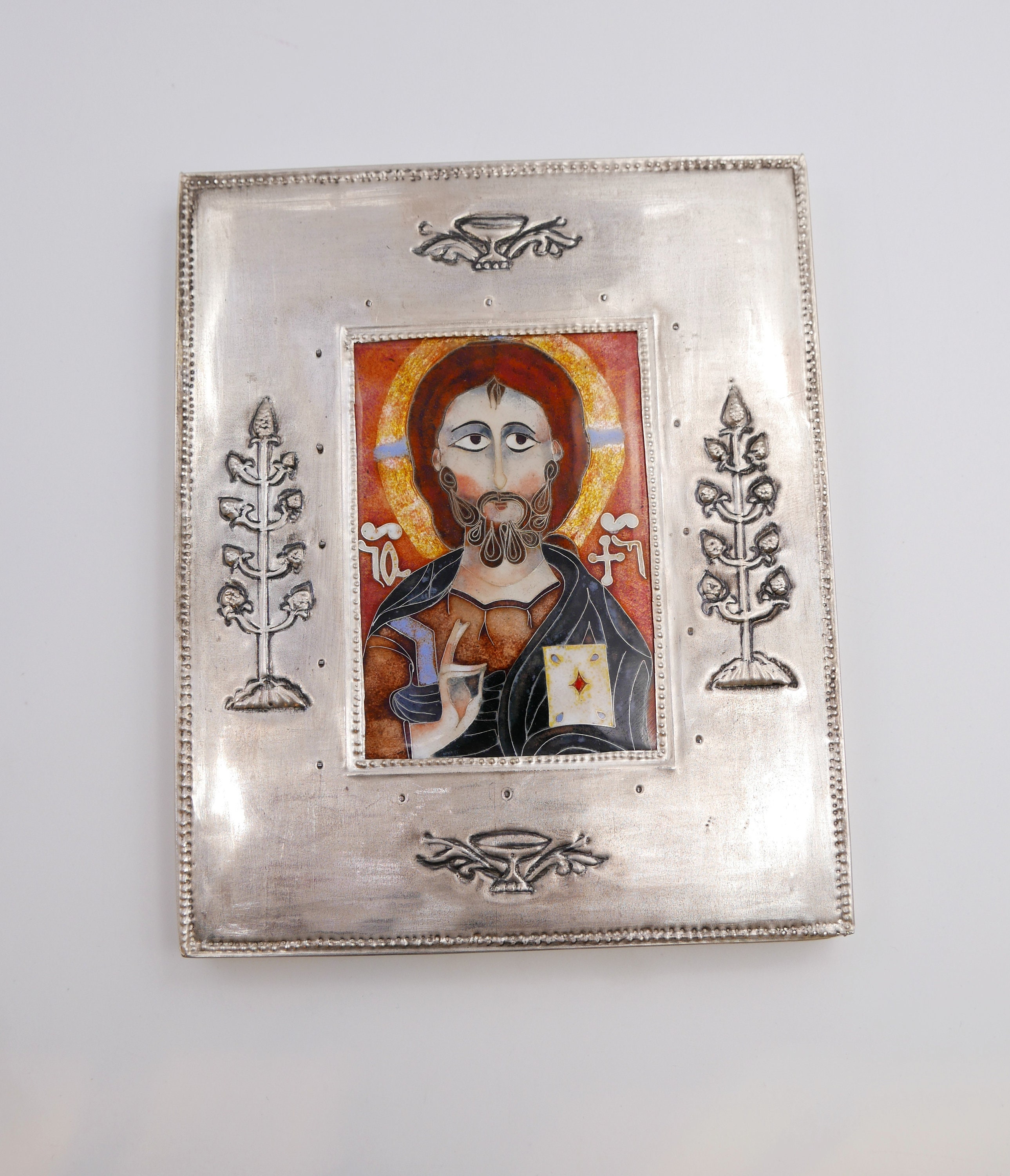 Orthodox Icon. Jesus Christ Icon. Icon Made Without Hands. Cloisonné ...