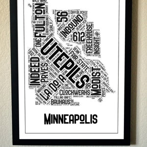 Minneapolis Breweries Map | Etsy