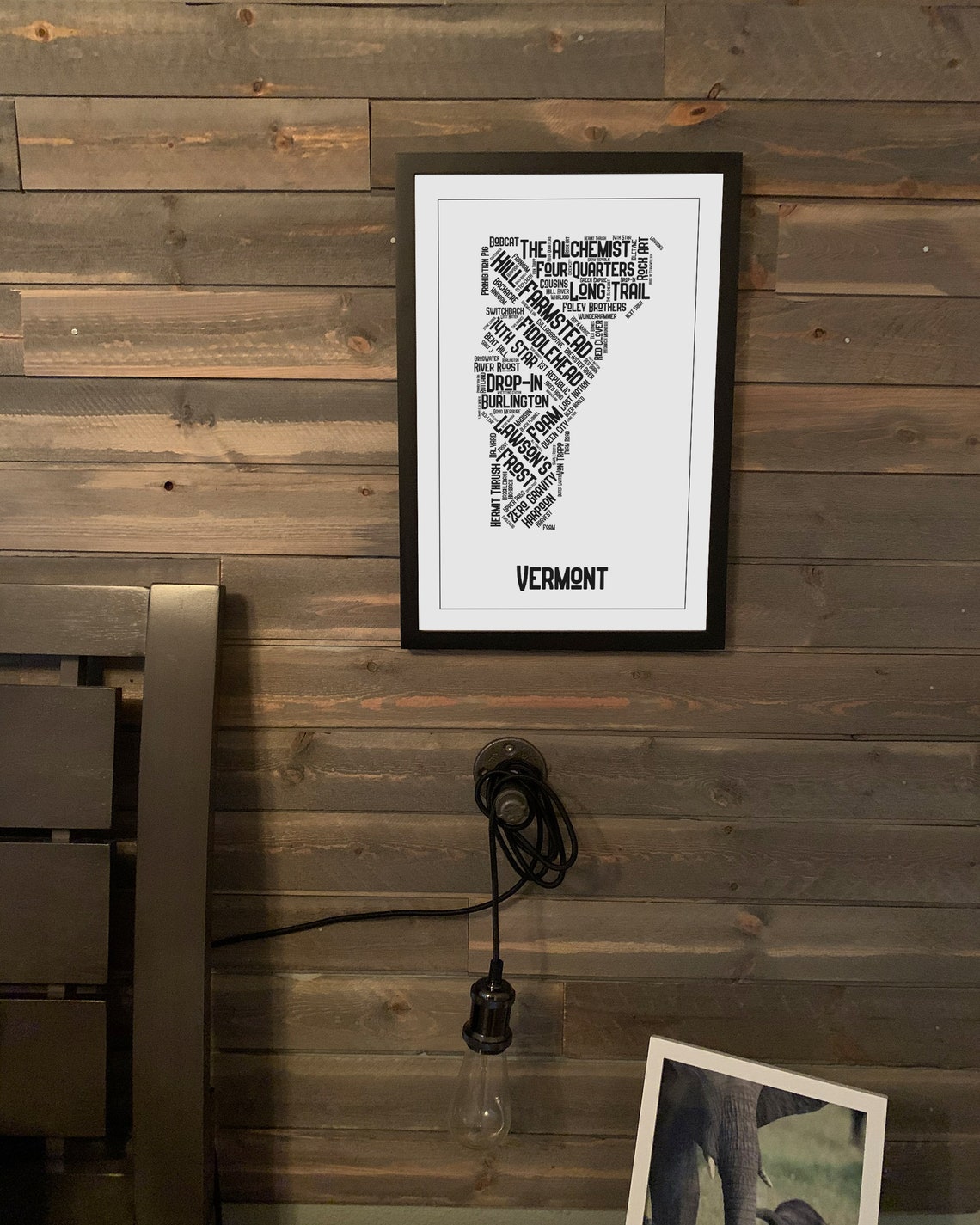 Vermont Breweries Map - Etsy