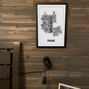 Phoenix Breweries Map - Etsy