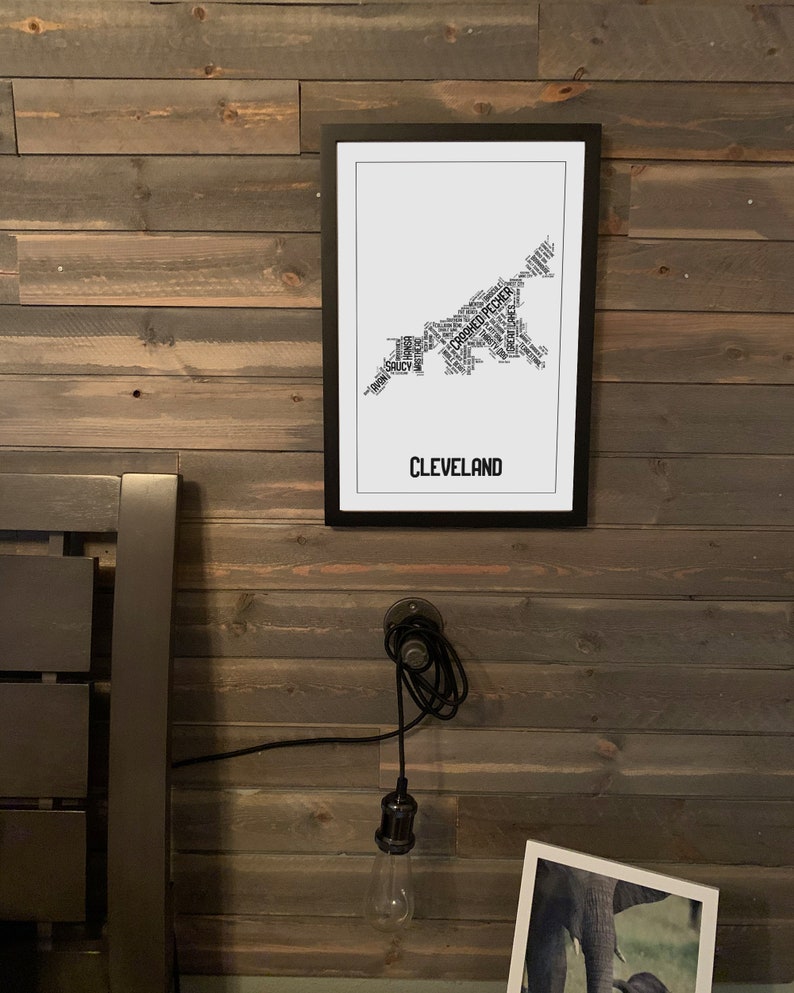 Cleveland Breweries Map - Etsy