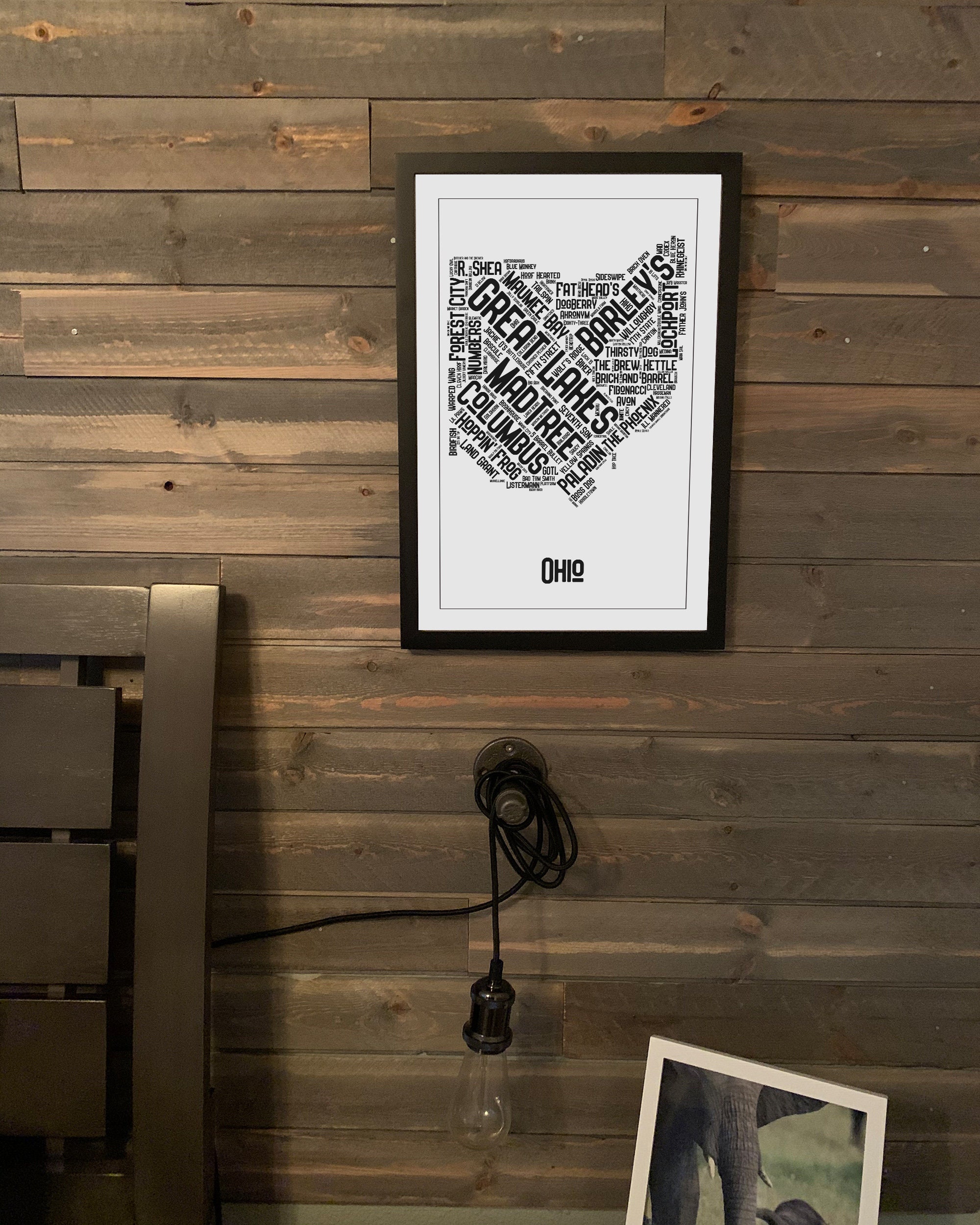 Ohio Breweries Map - Etsy