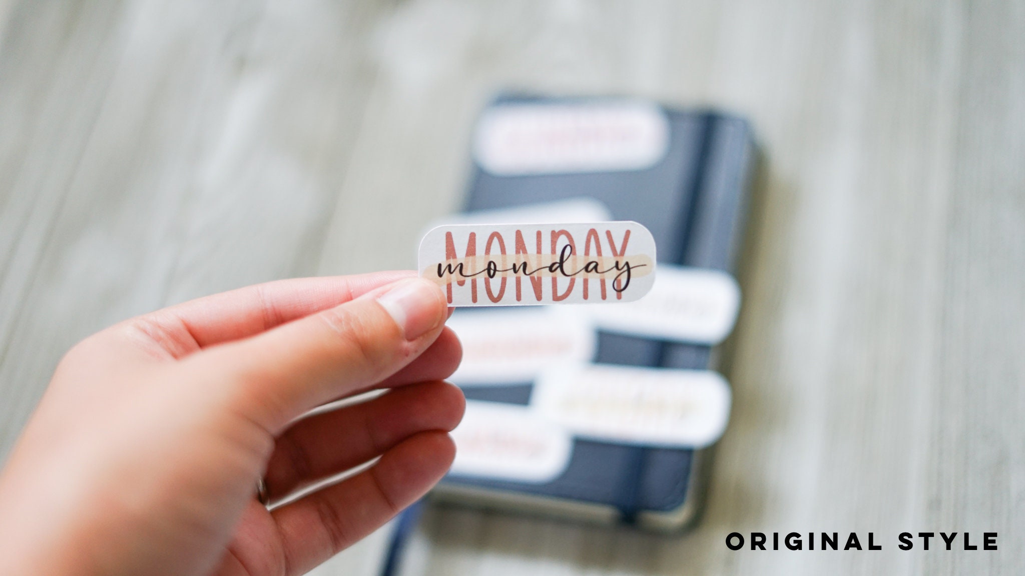 Themed Days of the Week Stickers - Etsy