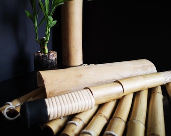 Bamboo Fitness Kit: Natural Bamboo Back Roller Takefumi Foot Massager ...