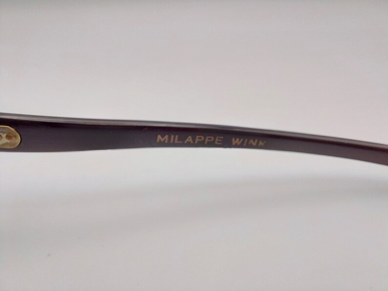 Vintage French Milappe Wink Eyeglasses - Etsy