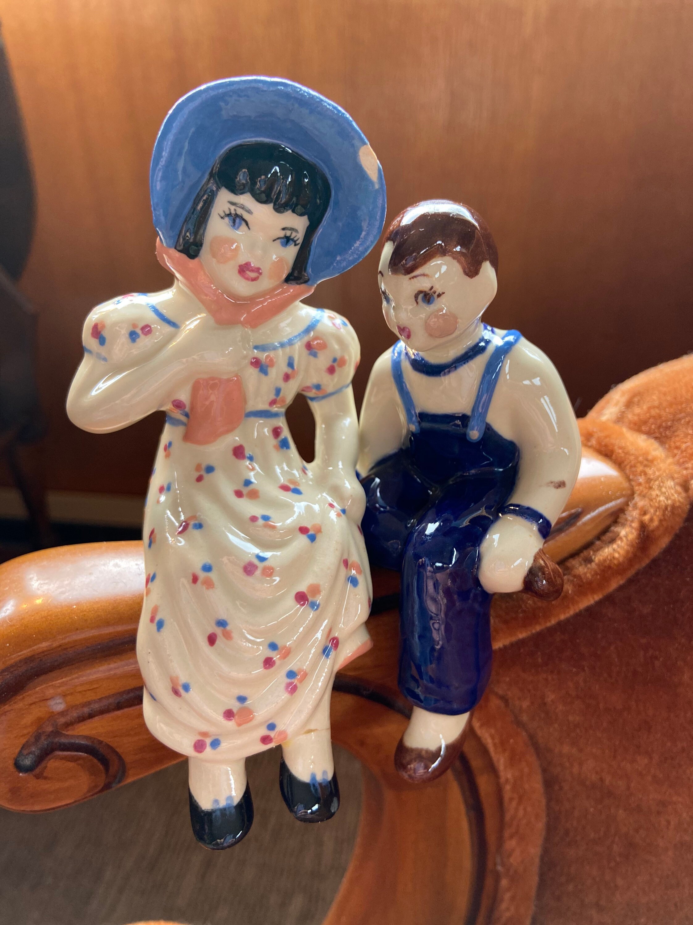 Tuck and Jill Figurines - Ceramics Art Studio 1940’s - Etsy