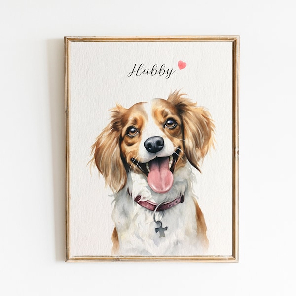 Pet Portrait Memorial - Etsy