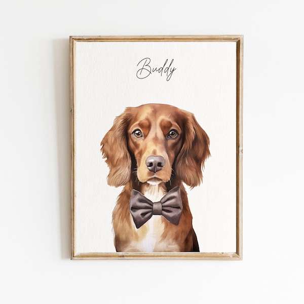 Custom Dog Art - Etsy