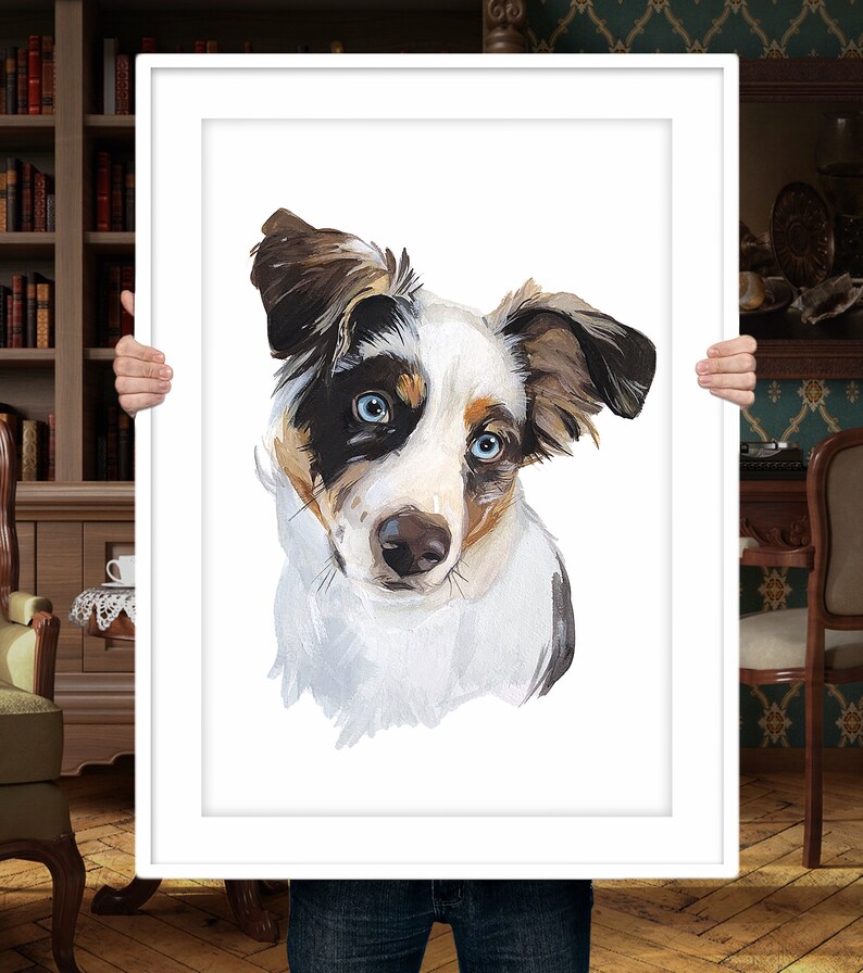 Custom Pet Art Memorial Art Custom Custom Pet Drawing - Etsy