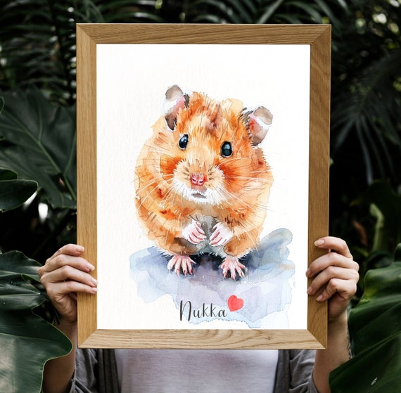 Hamster Painting