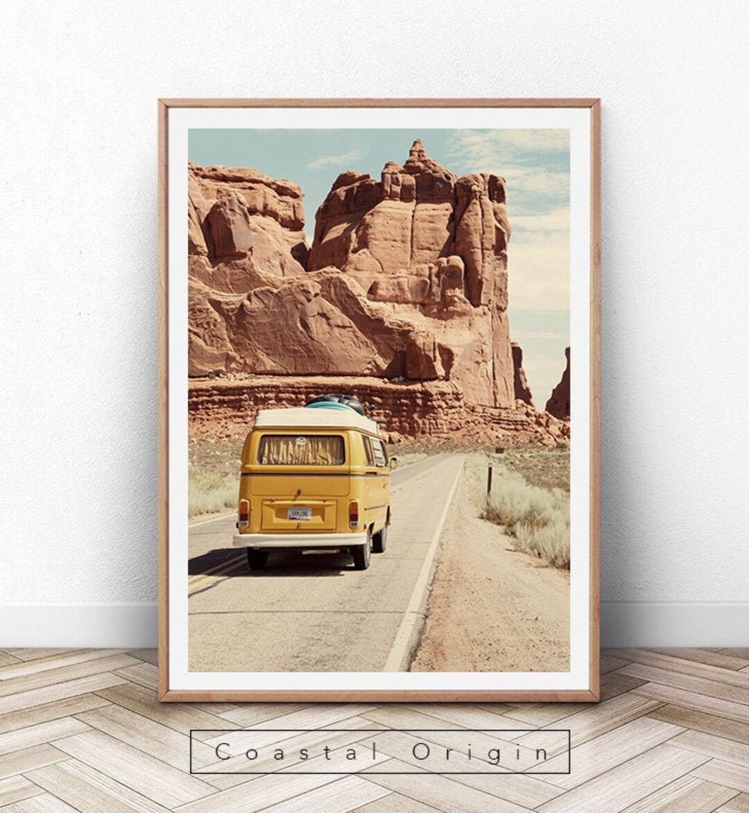 Retro Van Print digital Download - Etsy Australia
