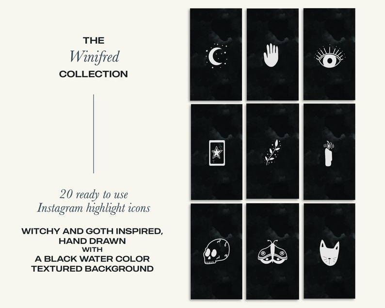 Goth instagram highlight covers - rillycafe