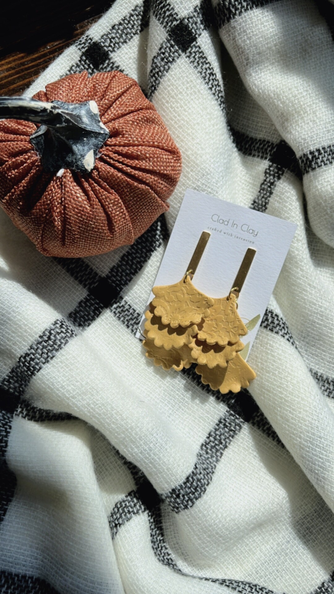 Mustard Ruth Dangles - Etsy