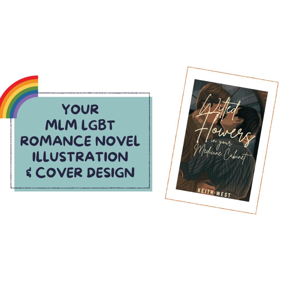 Custom Book Cover & Illustration Design for Your LGBT Novel, Custom Gay ...
