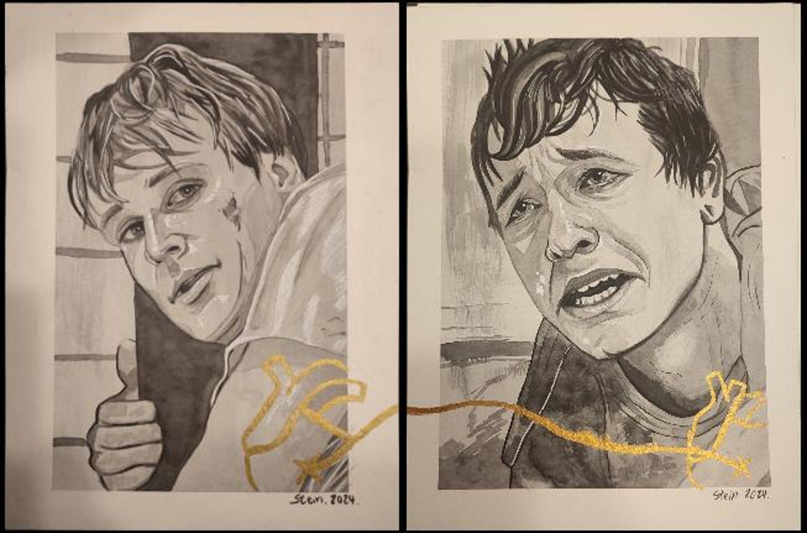 SAW 2004 // Lawrence Gordon SAW Ending Horror Print // 8.5 X 7 Inches ...