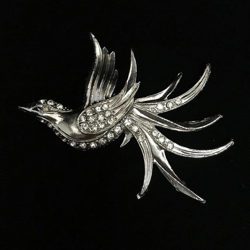 Bird Brooch - Etsy