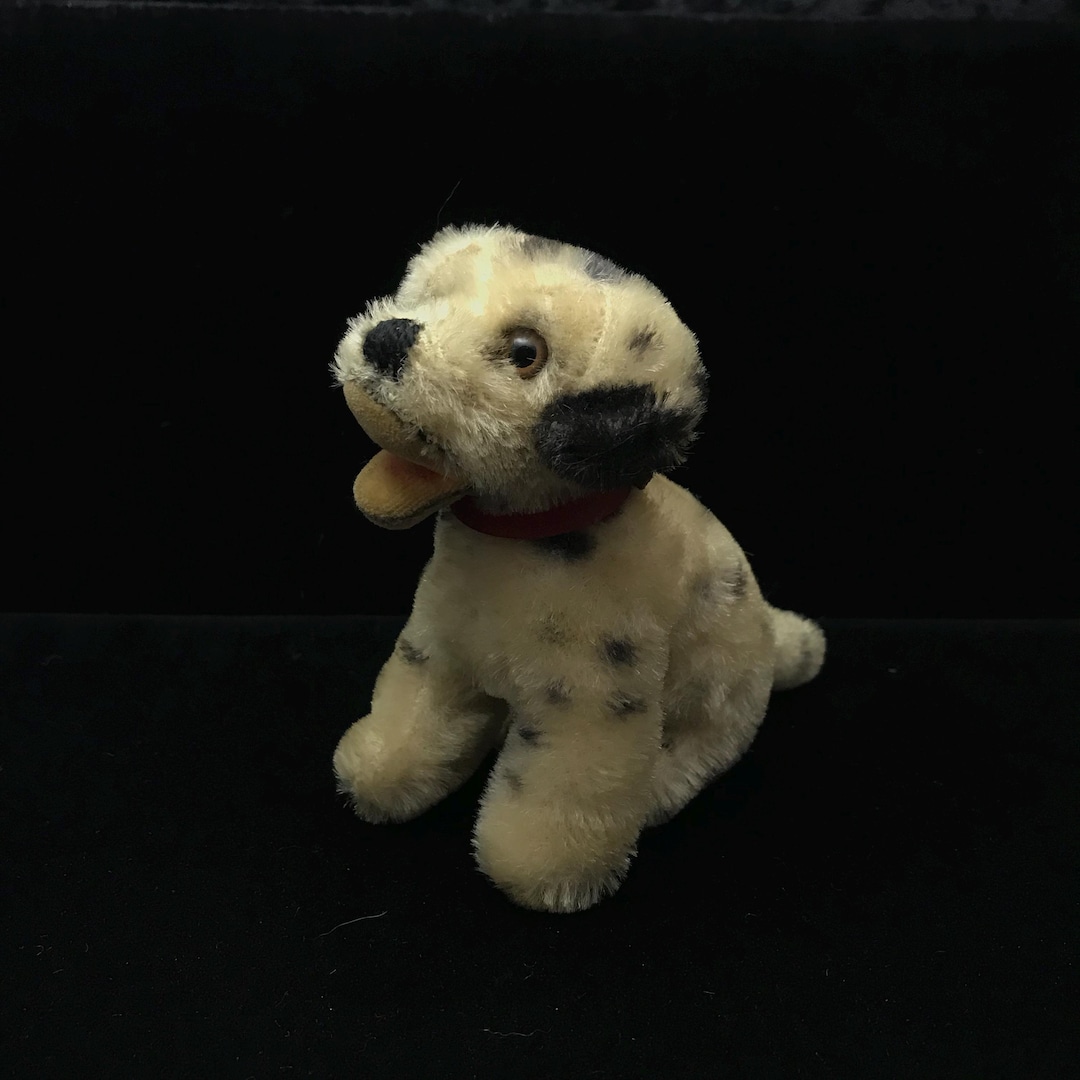 Vintage Steiff Dalmation//vintage Steiff Dog//vintage Mohair Steiff 60s ...