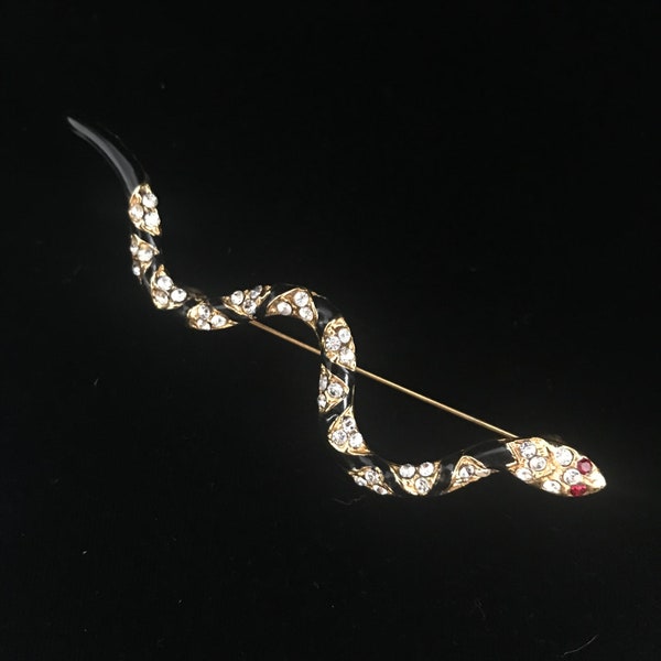 Snake Brooch - Etsy