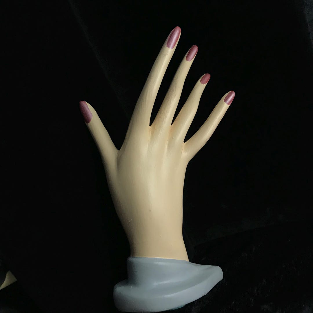 Vintage Hand//vintage Composite Hand Stand//vintage Hand Display//mid ...