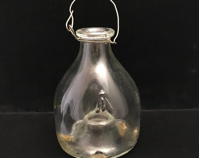 Antique Fly Catcher//antique Glass Fly Catcher//antique Glass Fly Trap ...
