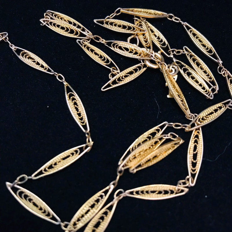 Vintage Trifari Chains - Etsy