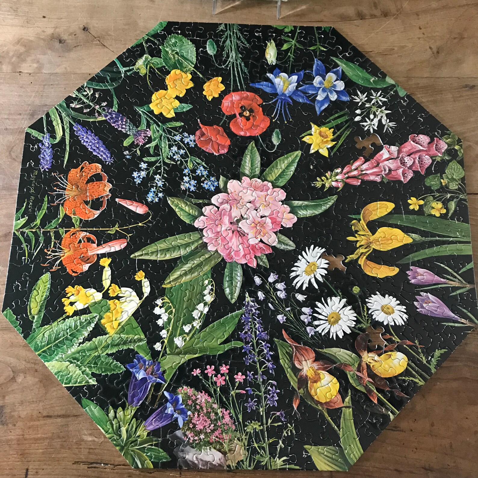 Vintage Springbok Puzzle//vintage Springbok Octagon Puzzle//vintage ...