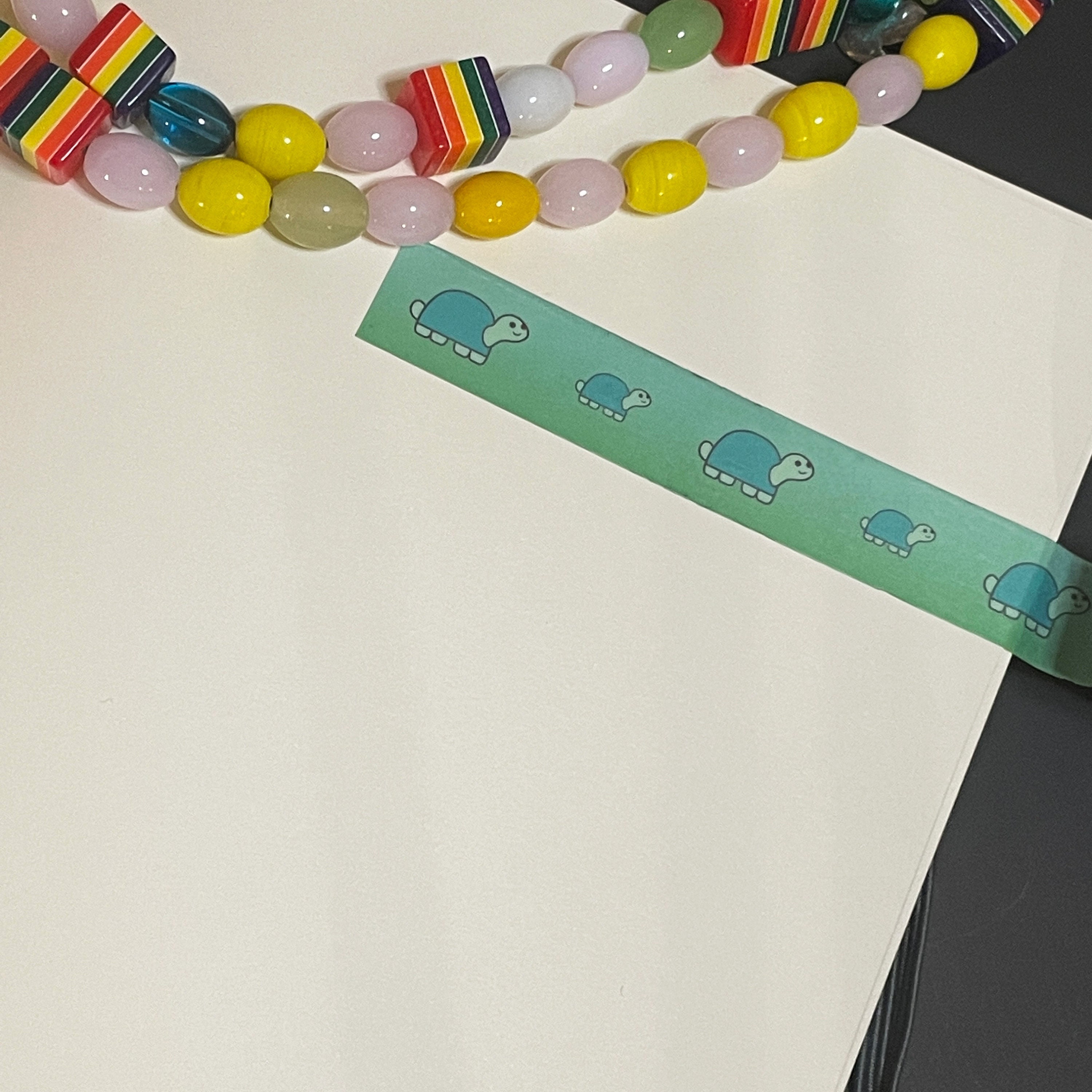 Cute Turtle Washi Tape / Decorative Tape for Bullet Journals and More ...