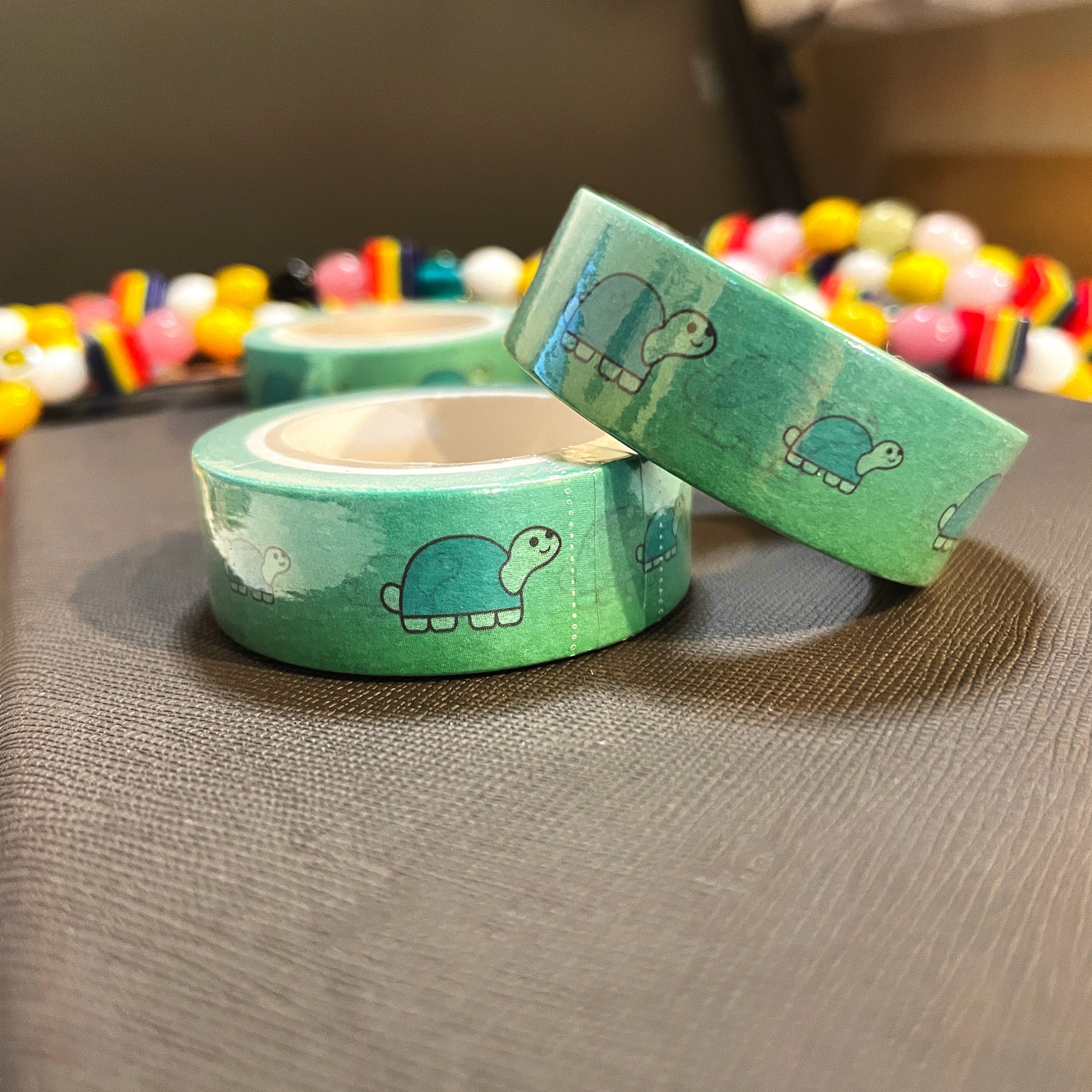 Cute Turtle Washi Tape / Decorative Tape for Bullet Journals and More ...