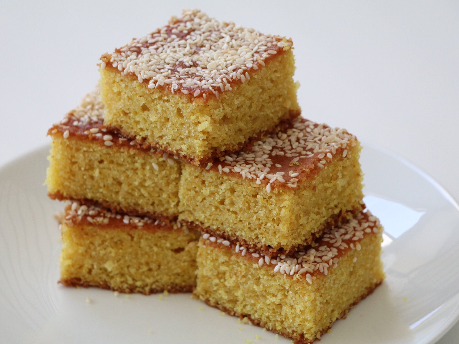 Sfouf Lebanese Cake Arabic Sweets Arabic Dessert Turmeric - Etsy