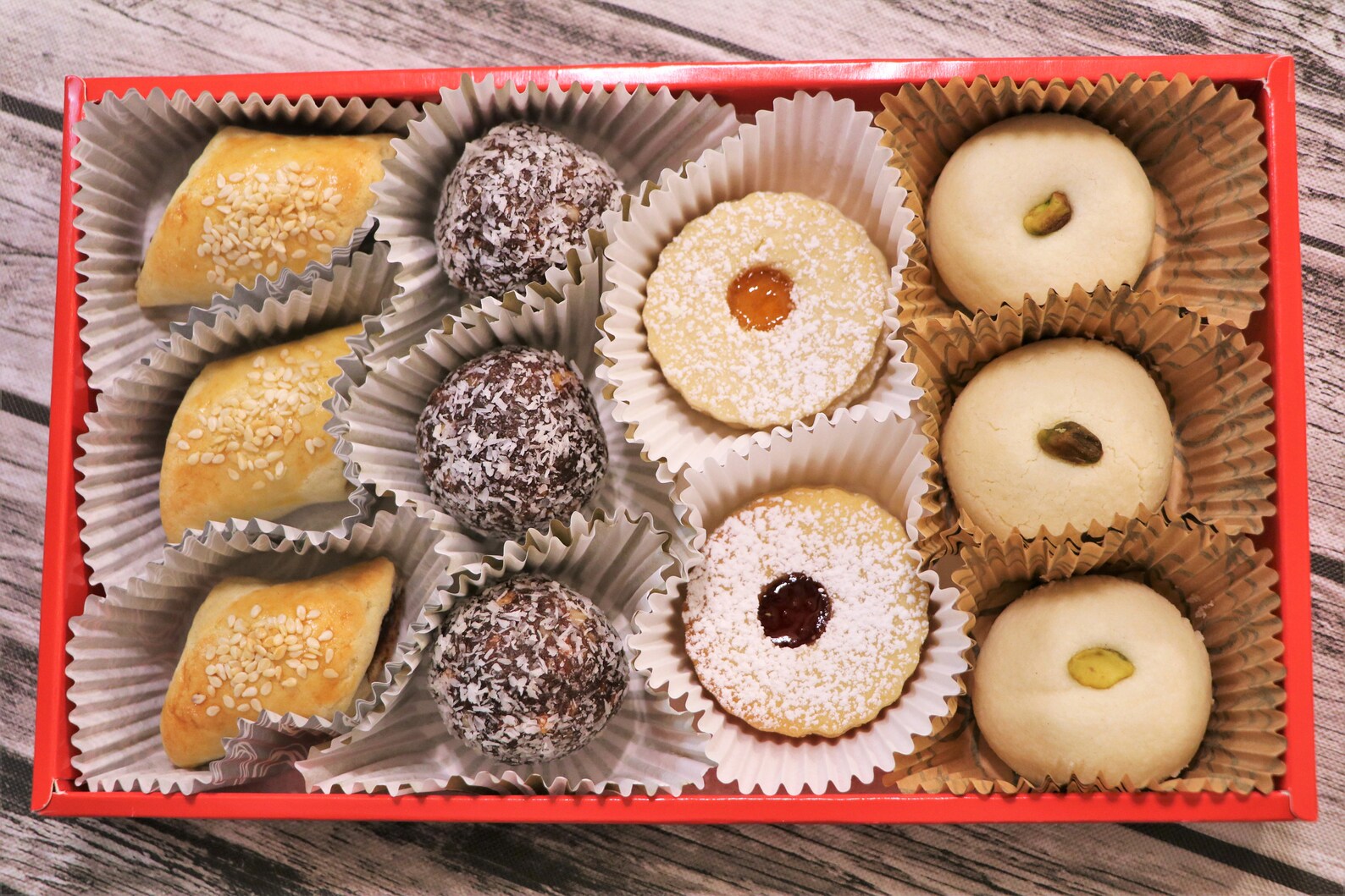 Assorted Lebanese Sweets Package Sampler Cookies Package | Etsy