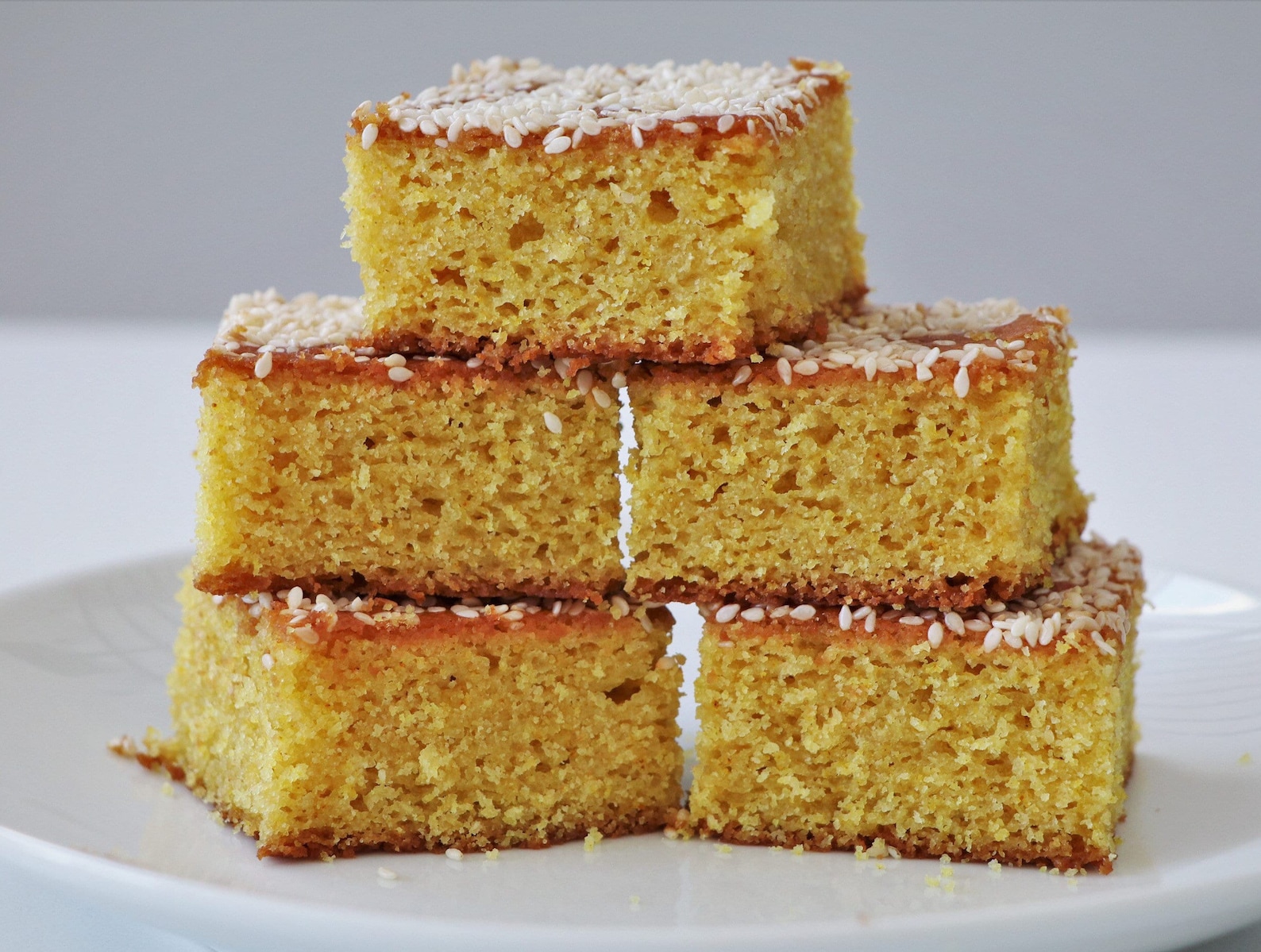 Sfouf Lebanese Cake Arabic Sweets Arabic Dessert Turmeric - Etsy