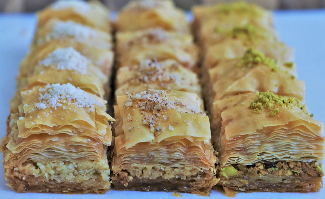 Homemade Variety Baklava Package - Etsy
