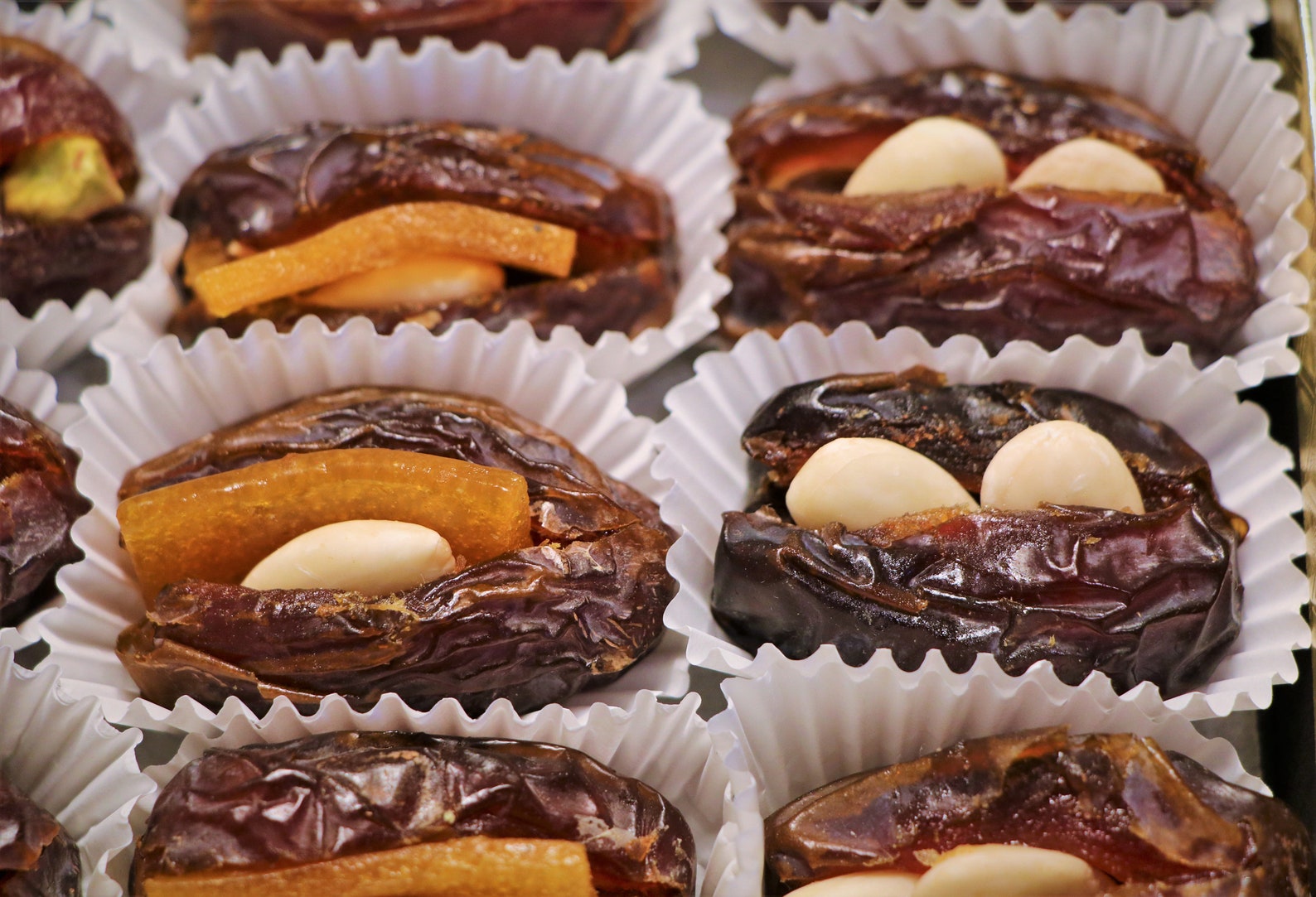 Stuffed Medjool Dates Assorted Dates With Nuts Luxury Dates - Etsy