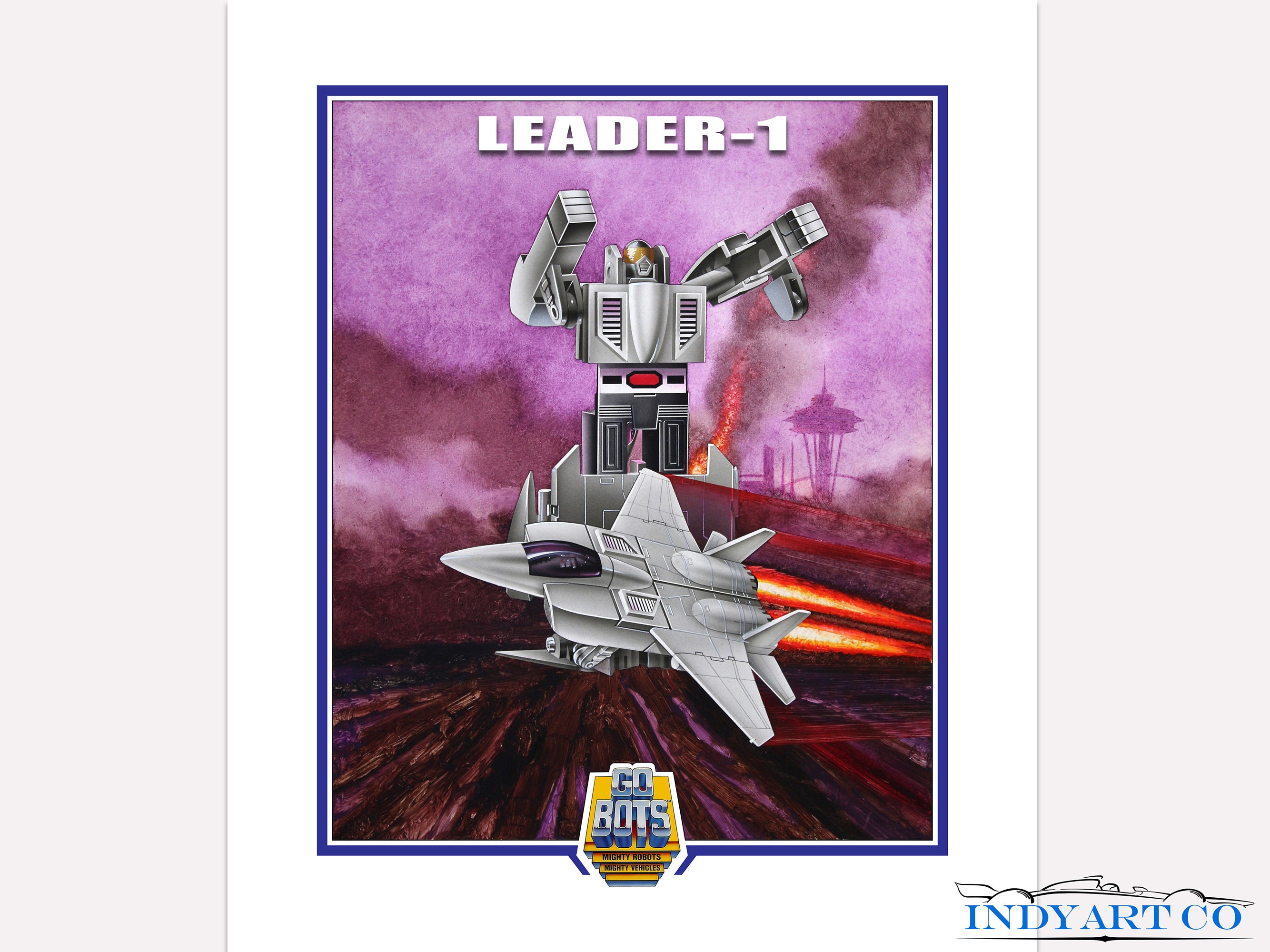 Tonka Toys 80s Gobots Leader 1 Giclee Print Poster Artwork Art ...
