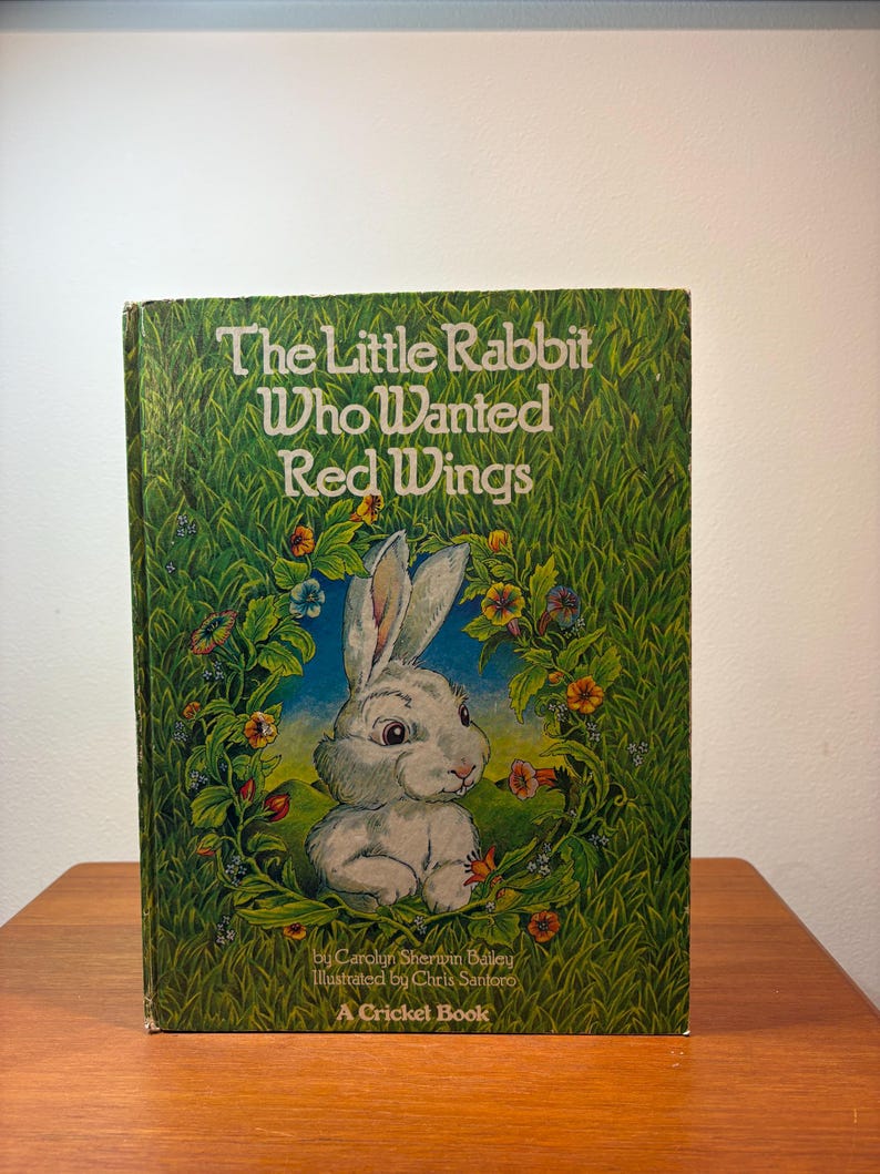 The Little Rabbit Who Wanted Red Wings - Etsy