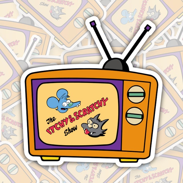 Itchy and Scratchy - Etsy