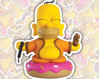 Homer simpson buddha - Etsy.de
