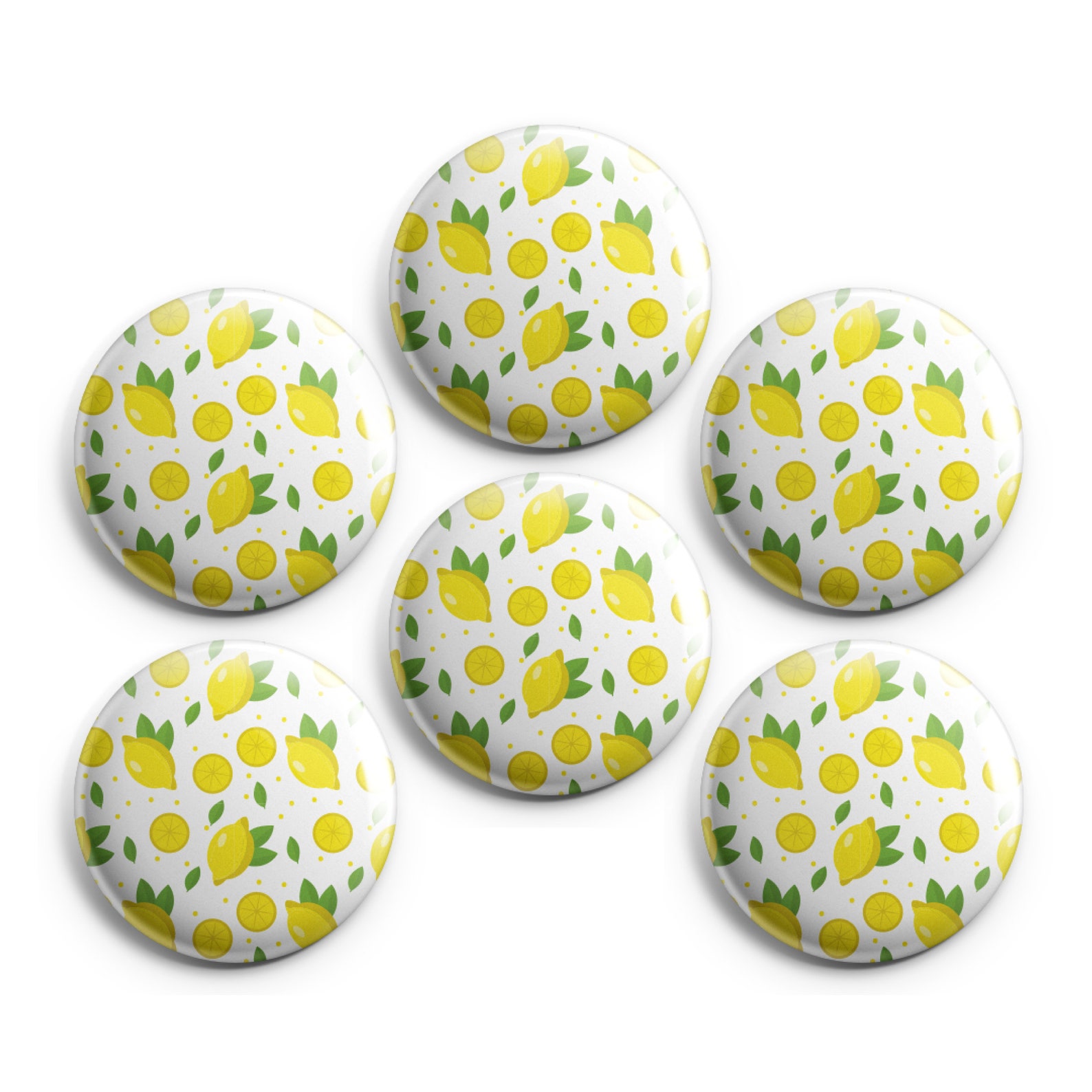 LEMONS Magnets / Pinback Buttons / Badges 1 Inch or 1.75 - Etsy