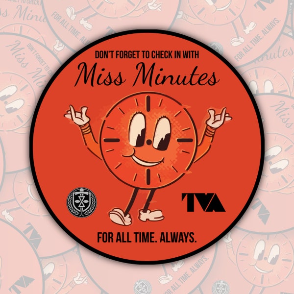 Miss Minutes Clock - Etsy