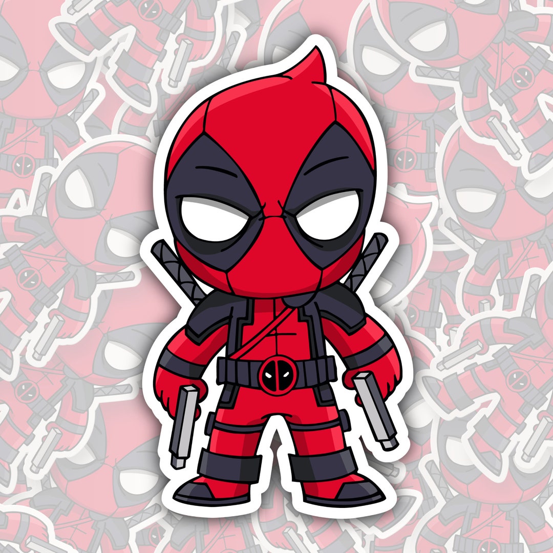 Deadpool STICKER OR MAGNET Die-cut Vinyl Decal Waterproof Weatherproof ...