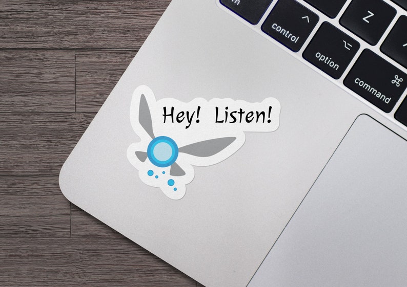 LOZ Navi Hey Listen STICKER Die Cut Waterproof Vinyl - Etsy