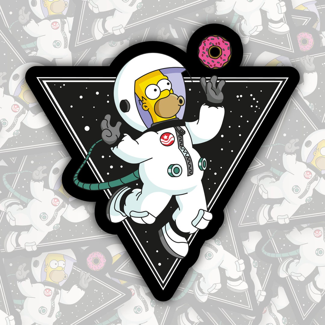 Space Homer STICKER OR MAGNET Die-cut Vinyl Decal Waterproof ...