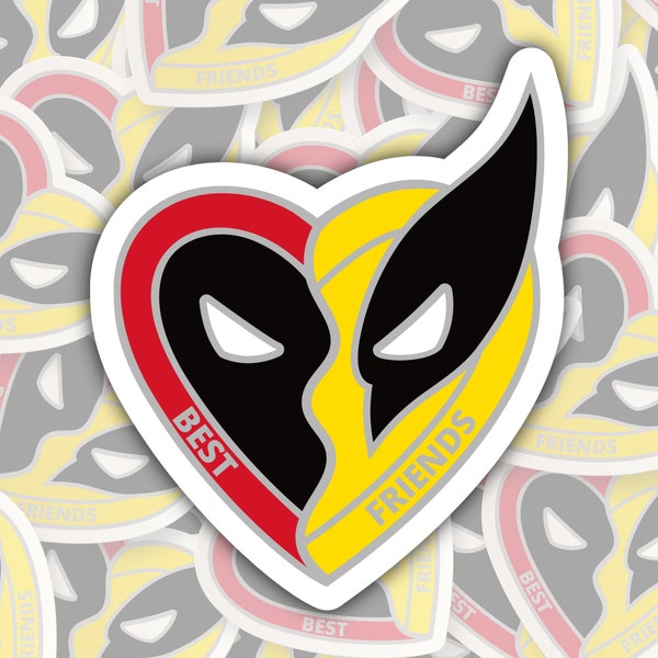 Deadpool and Wolverine Sticker - Etsy