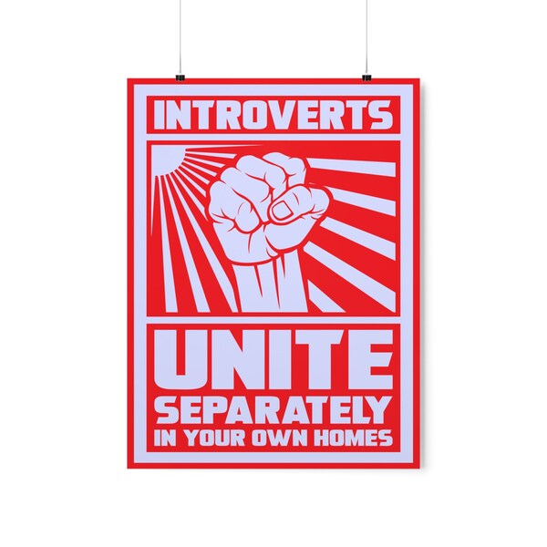 Introverts Unite - Etsy