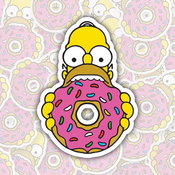Donut Sticker - Etsy