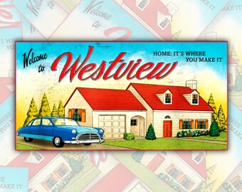 Waterproof Welcome Sign - Etsy