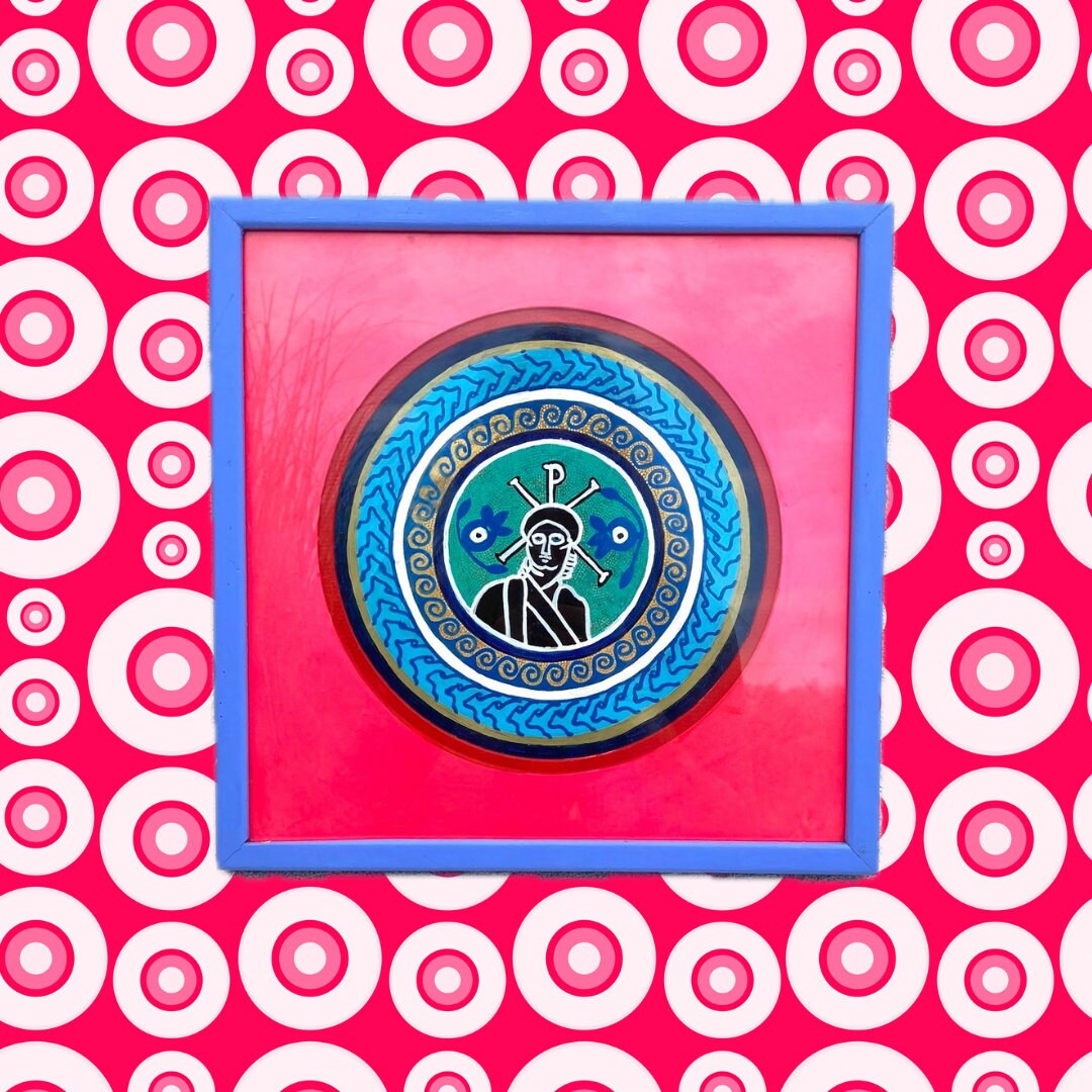 Evil Eye Chi Rho Art - Etsy