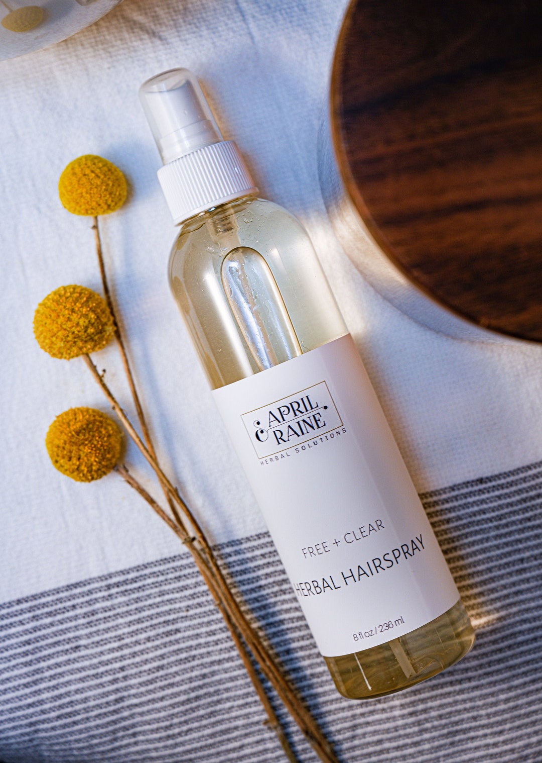 Hairspray | Alchohol Free Hairspray | Herbal Hairspray | All- Natural ...