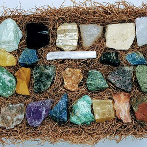 Raw Mineral Collection 27 Piece Set OVER 2 LBS of - Etsy
